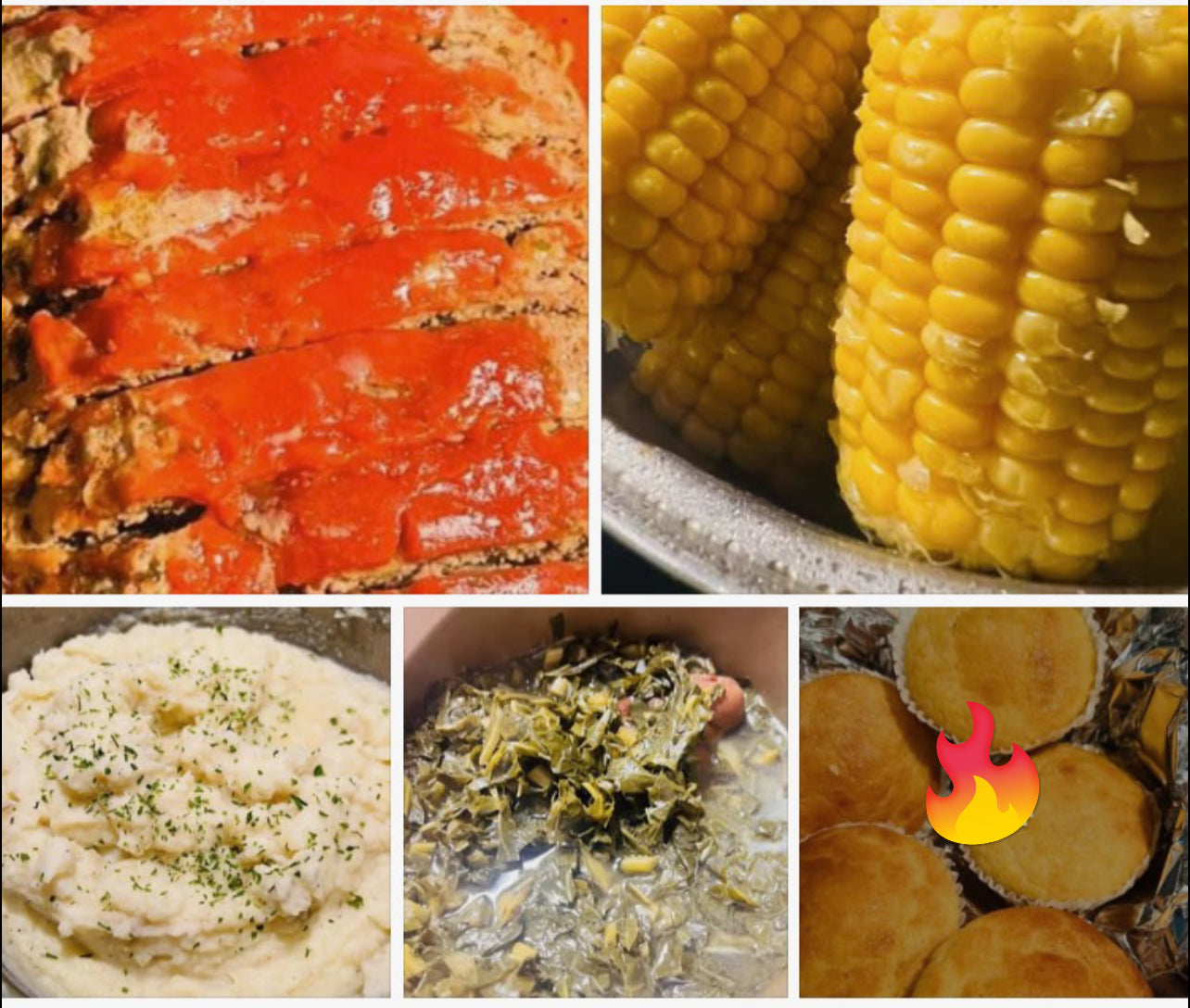 Meatloaf Monday’s with 3 sides – Mississippi Soul Food